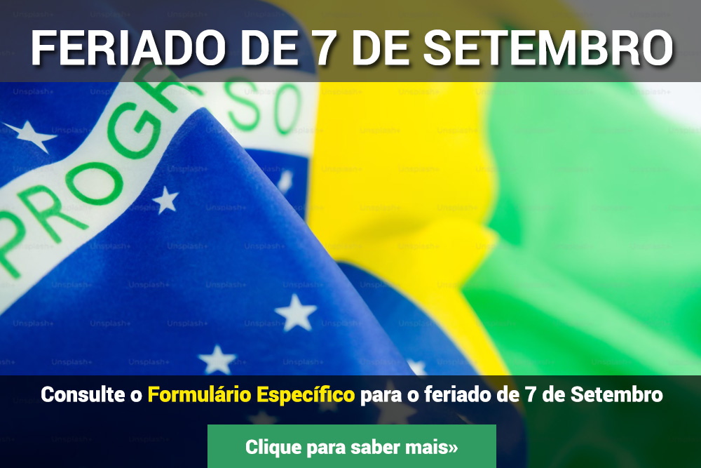 Feriado de 7 de Setembro - Sindifer-Rio