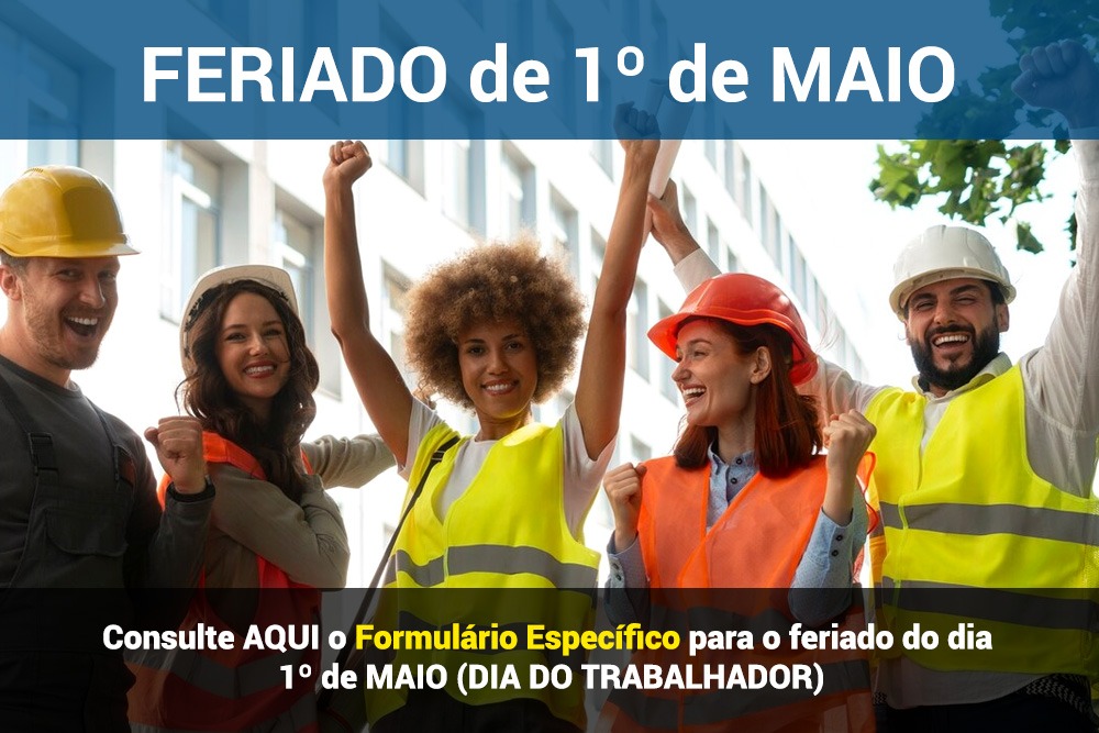 Feriado de 1º Maio de 2025 - Sindifer-Rio